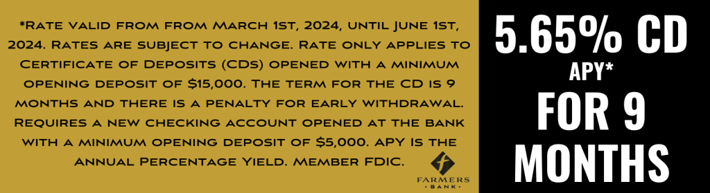 Online Banking Disclosure | Farmers Bank